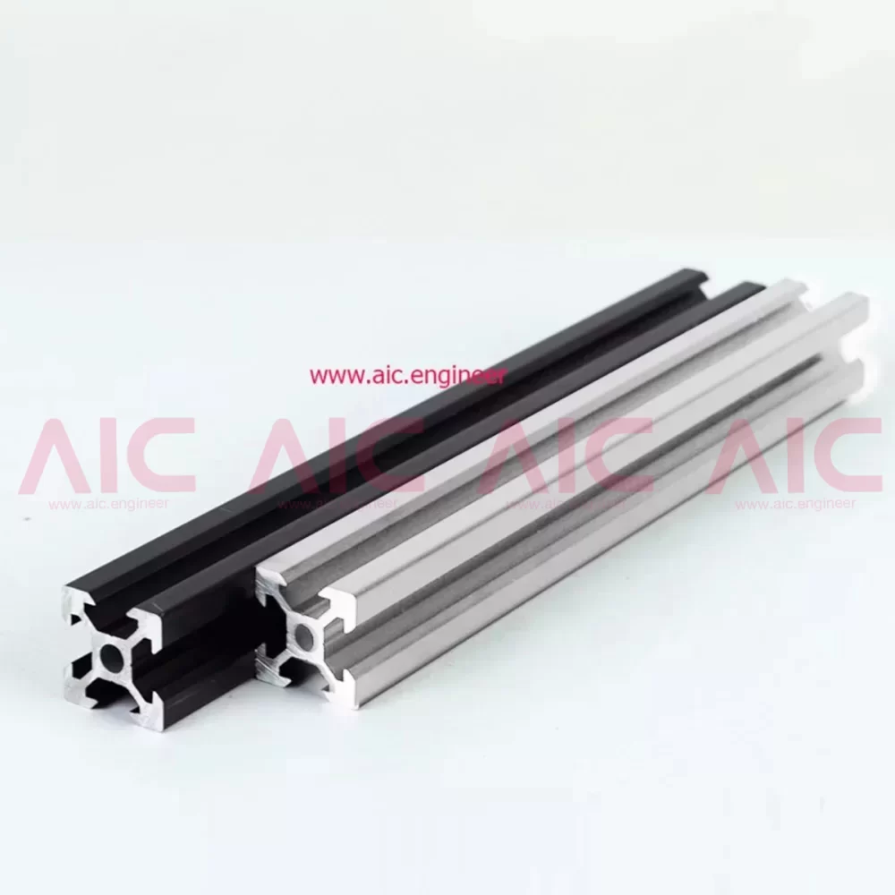 อลูมิเนียมโปรไฟล์/Aluminum profile 20x20mm. V-Slot สีเงิน / ดำ สั่งตัด ...