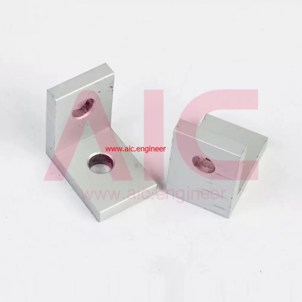 L Bracket 30mm สีเงิน/ดำ - BAB-3