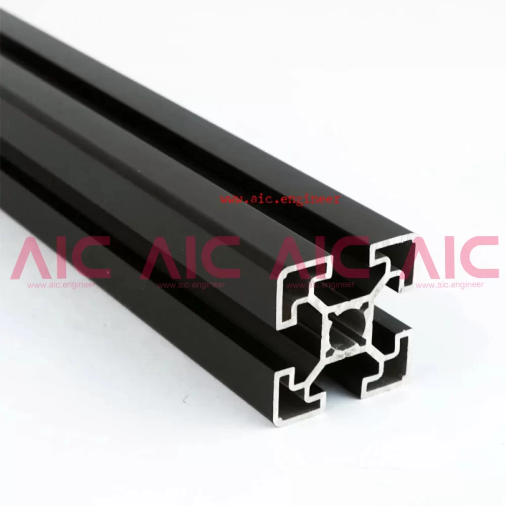 อลูมิเนียมโปรไฟล์ 40x40mm T-Nut สีเงิน/เหลือง/ดำ สั่งตัดได้ตามขนาดที่ ...