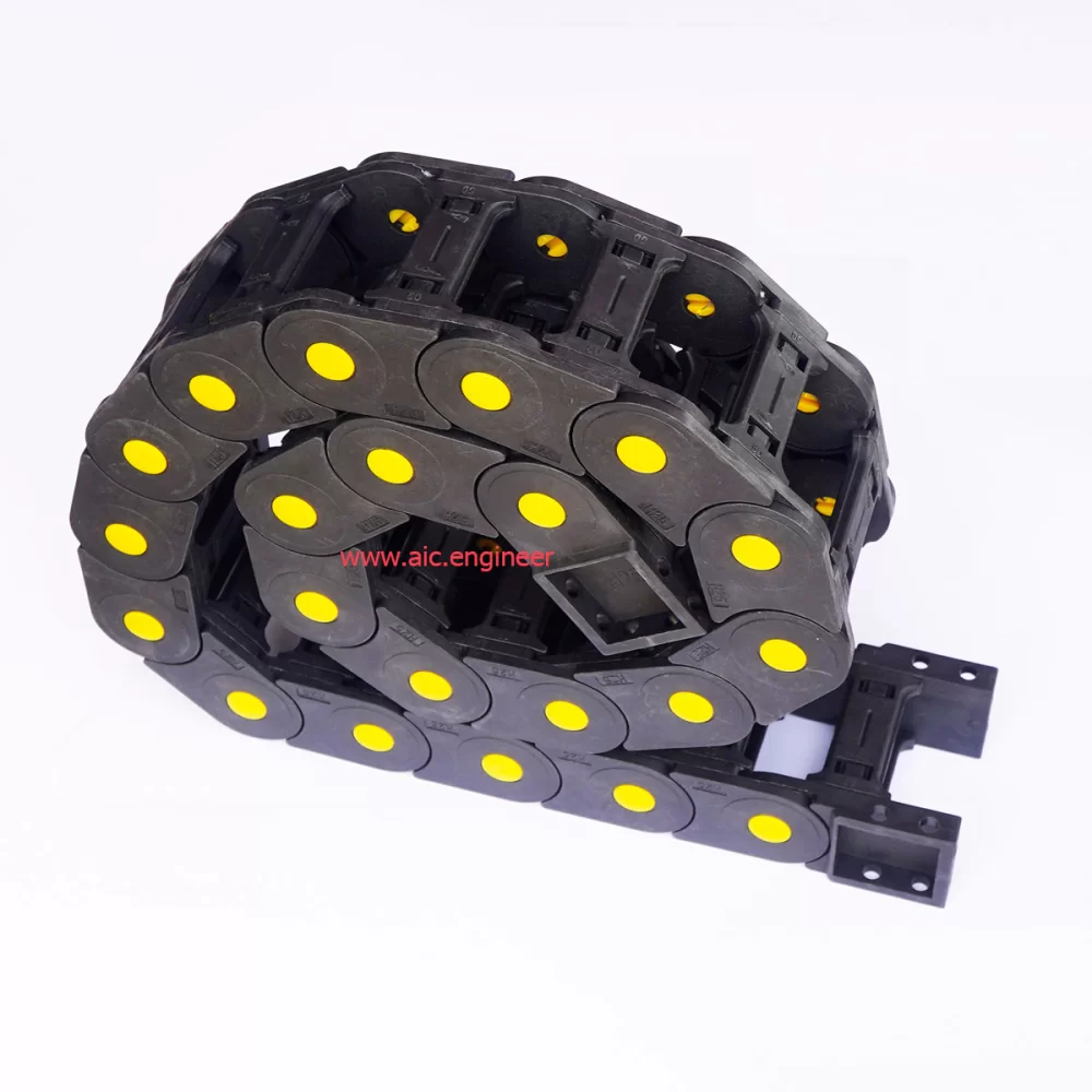 รางกระดูกงู (Drag Chain) 25x50mm Bridge Type / Full Closed เปิดได้ ความ ...