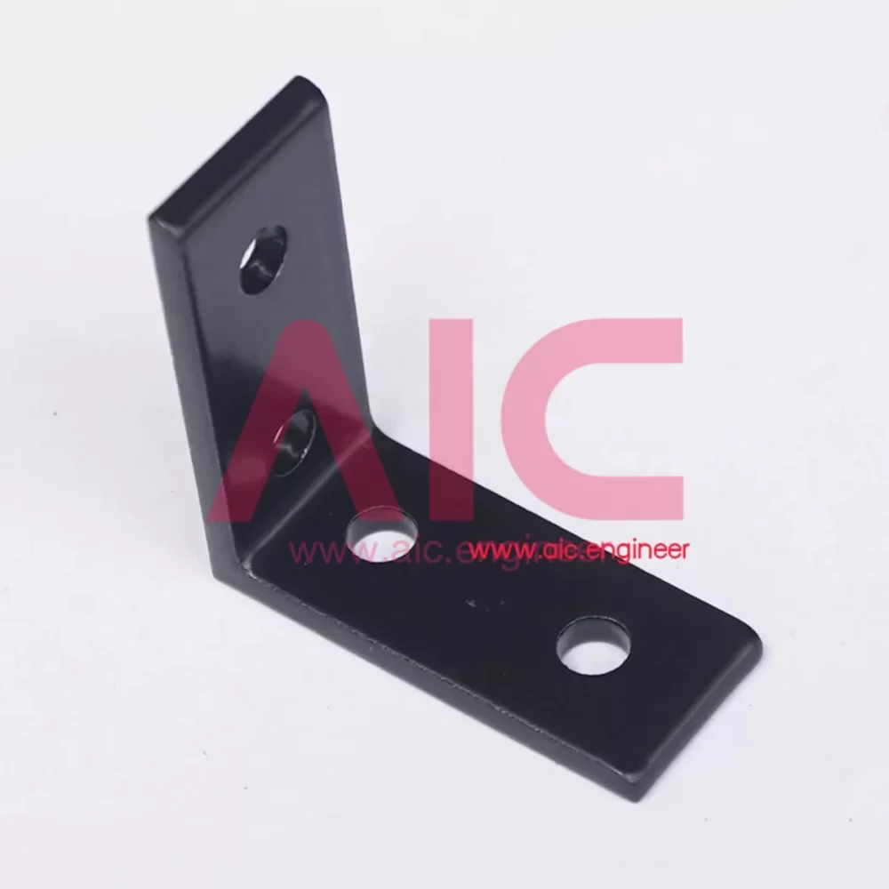 L Bracket 20mm Long Type สีเงิน/ดำ - BAB-2L