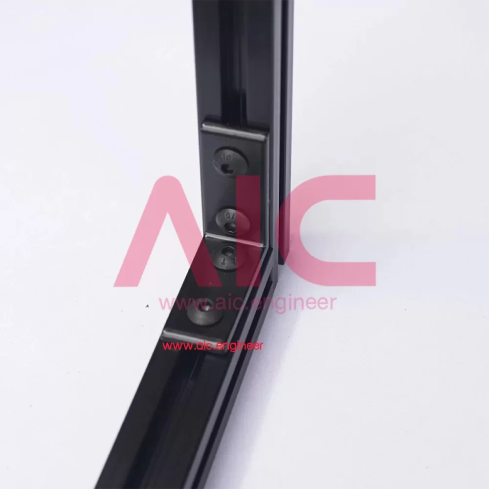 L Bracket 20mm Long Type สีเงิน/ดำ - BAB-2L