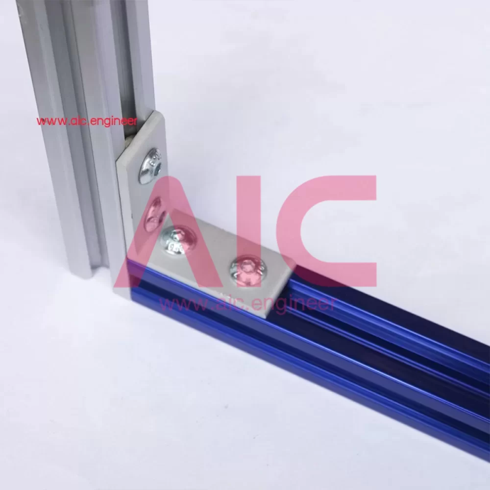 L Bracket 20mm Long Type สีเงิน/ดำ - BAB-2L