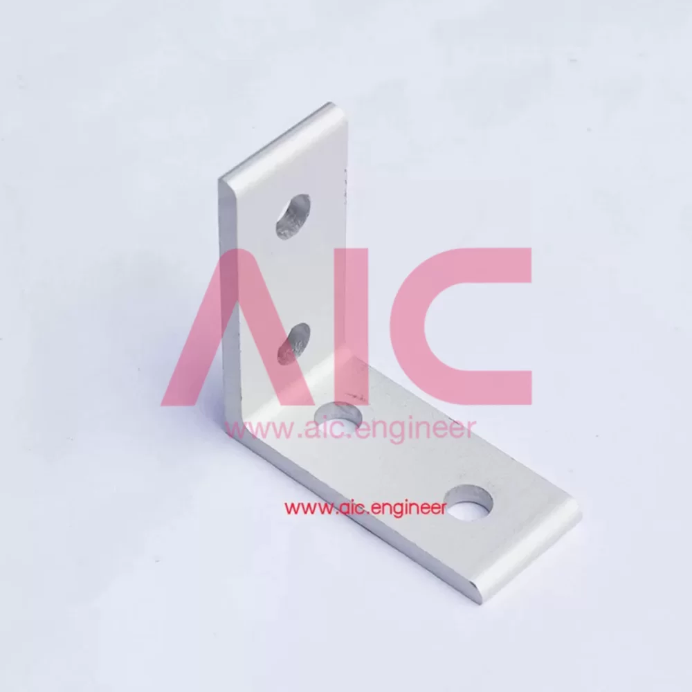 L Bracket 20mm Long Type สีเงิน/ดำ - BAB-2L