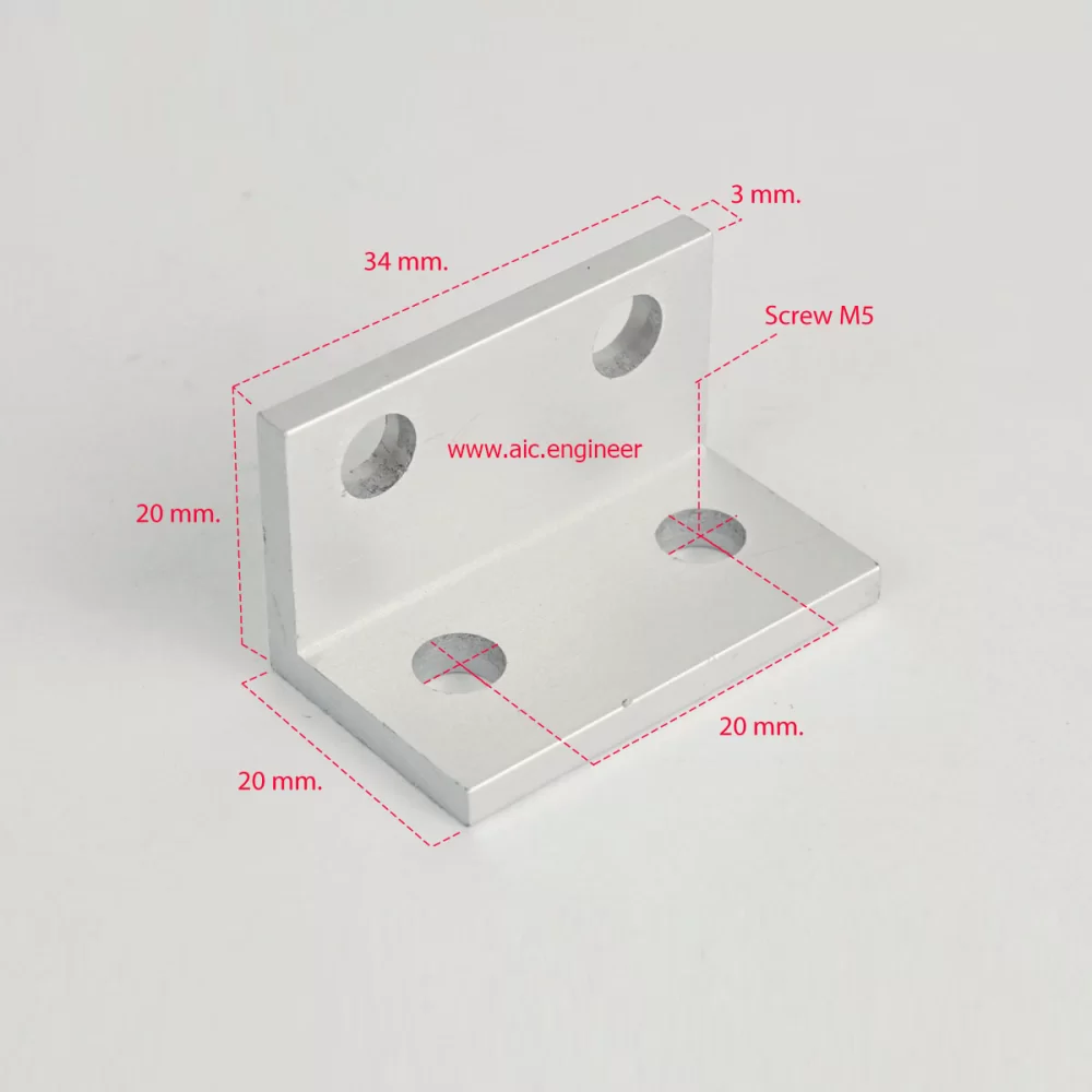 L Bracket 20x40mm