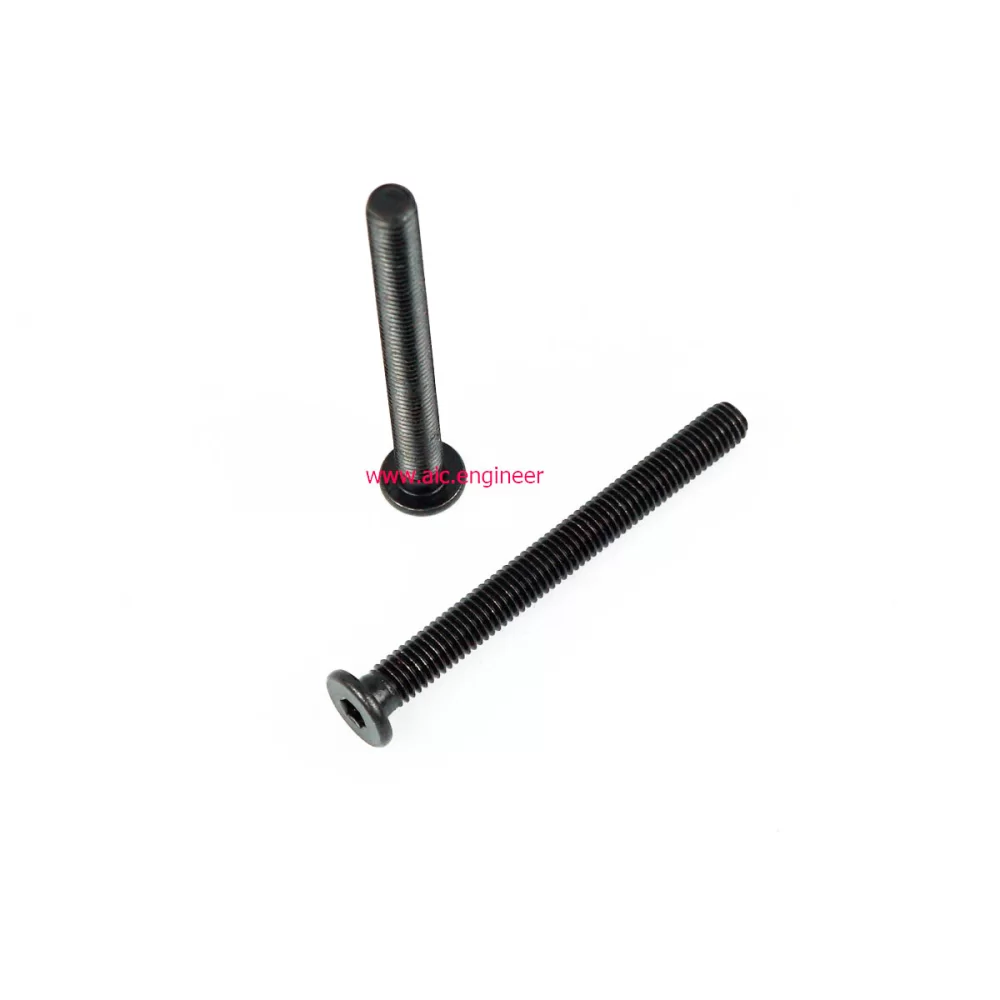 Low Cap Screw ชุบดำ M5 ความยาว 8-60มม