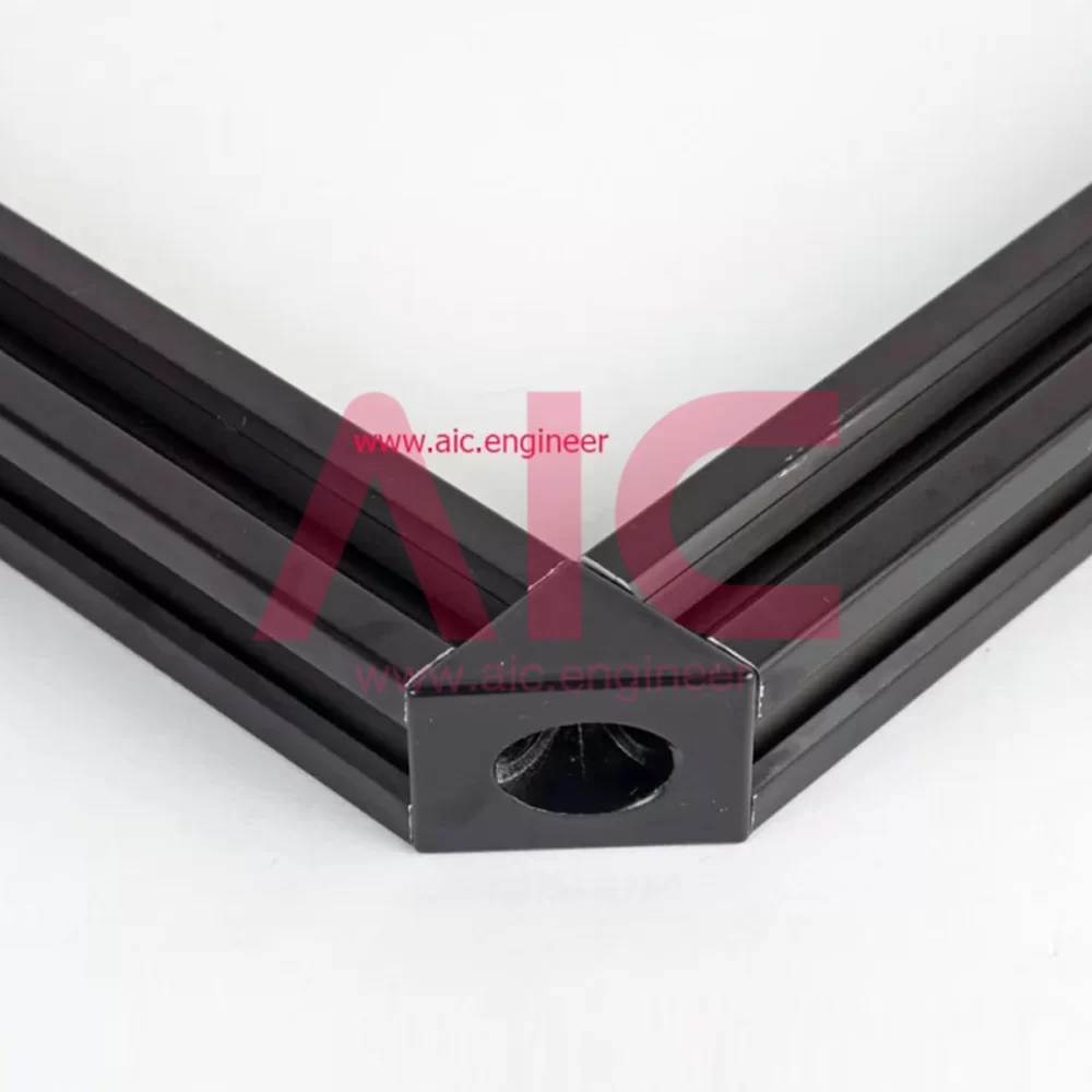 Triangle Bracket 20mm สีเงิน/ดำ - BAA-2A