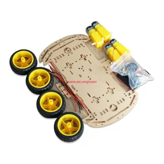 Chassis Smart Car 4wd Kit Set