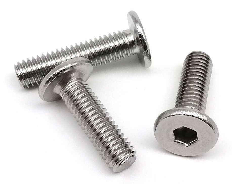 Low Cap Screw สแตนเลส M5 ความยาว 8-40มม