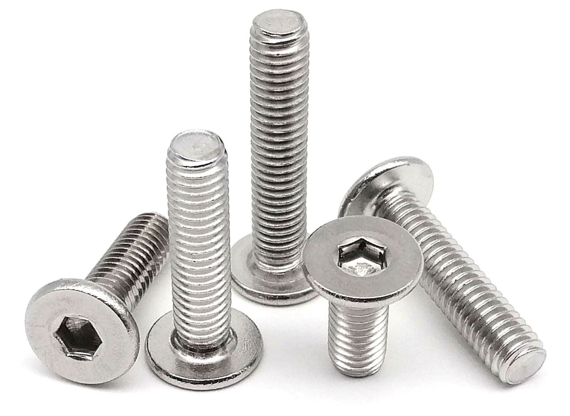 Low Cap Screw สแตนเลส M5 ความยาว 8-40มม